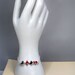 PLAYING CARD BRACELET Bangle Silver Plated Enamel Red Black - Etsy