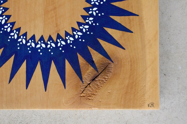 Original Abstract Art Star Design Acrylic Painting - Etsy