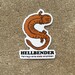 Eastern Hellbender Salamander Vinyl Sticker: Die-cut, Waterproof ...