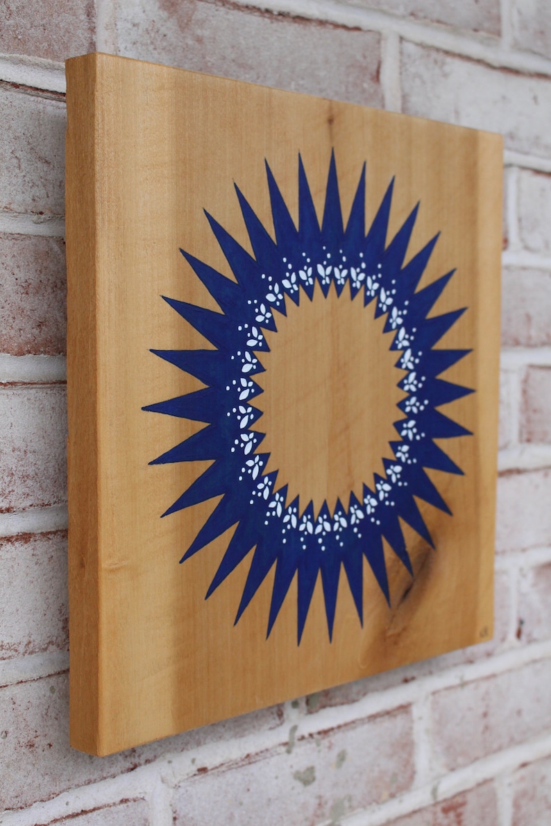 Original Abstract Art Star Design Acrylic Painting - Etsy