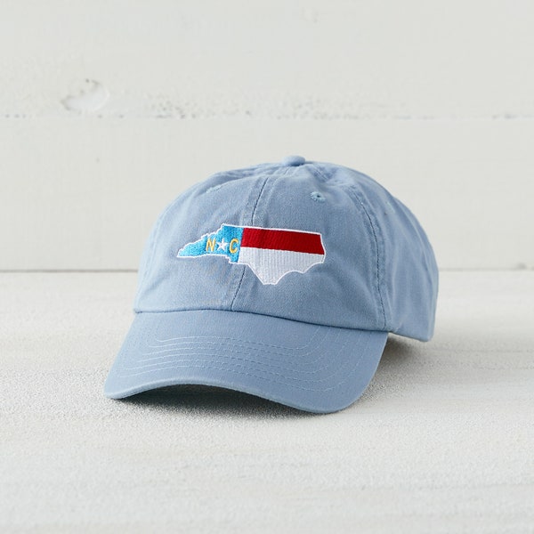 North Carolina State Flag Hat - Etsy
