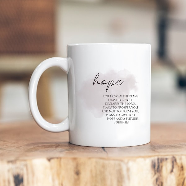 Hope Coffee Mugs - Etsy
