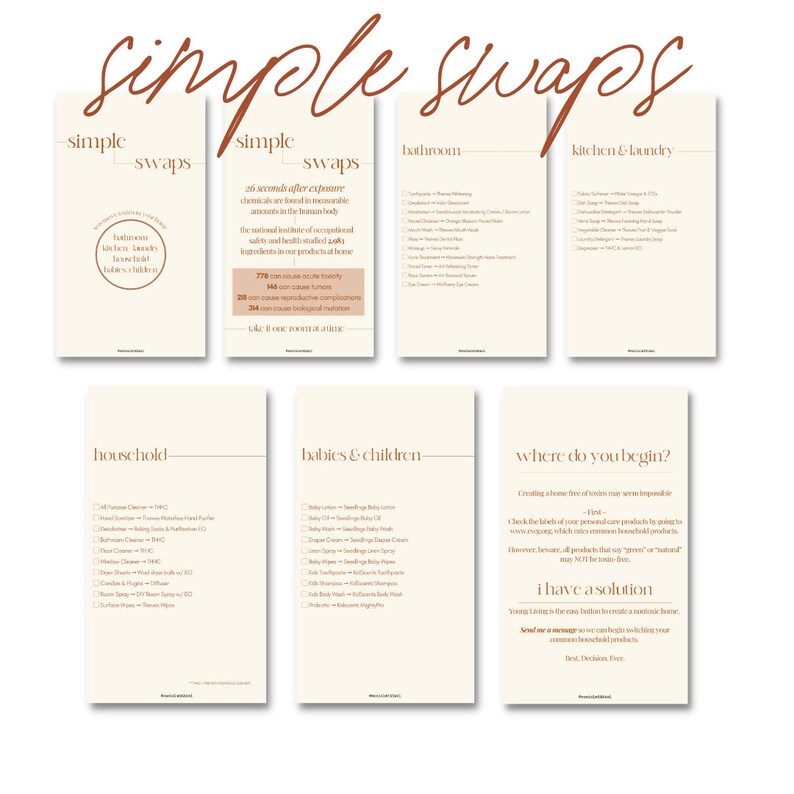 Simple Swaps/ Ditch and Switch Graphics Bundle - Instagram Story ...