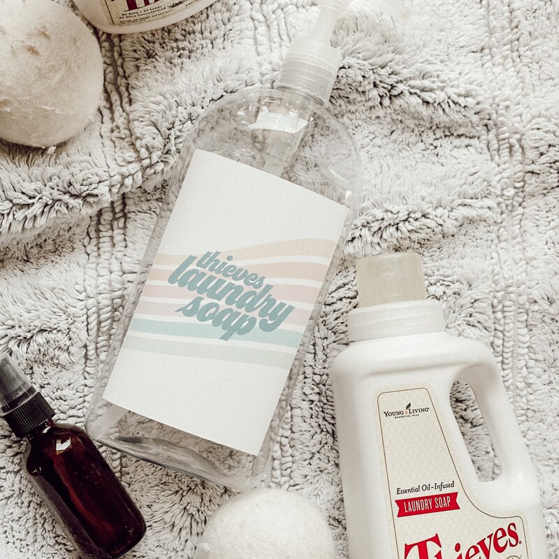 Young Living Labels - Etsy