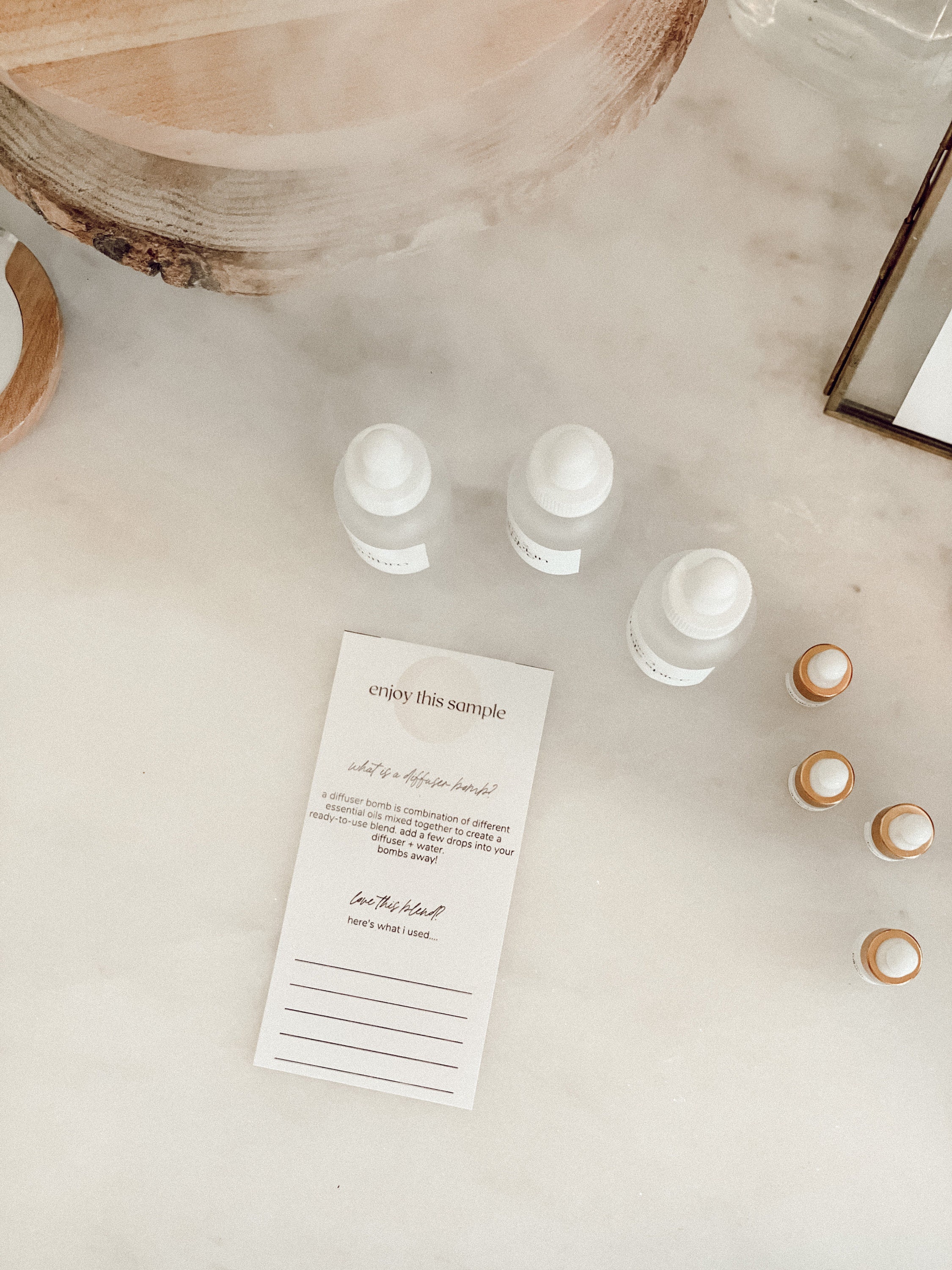 Diffuser Bomb Sample Labels Cards for Young Living Reps / Fall Diffuser ...