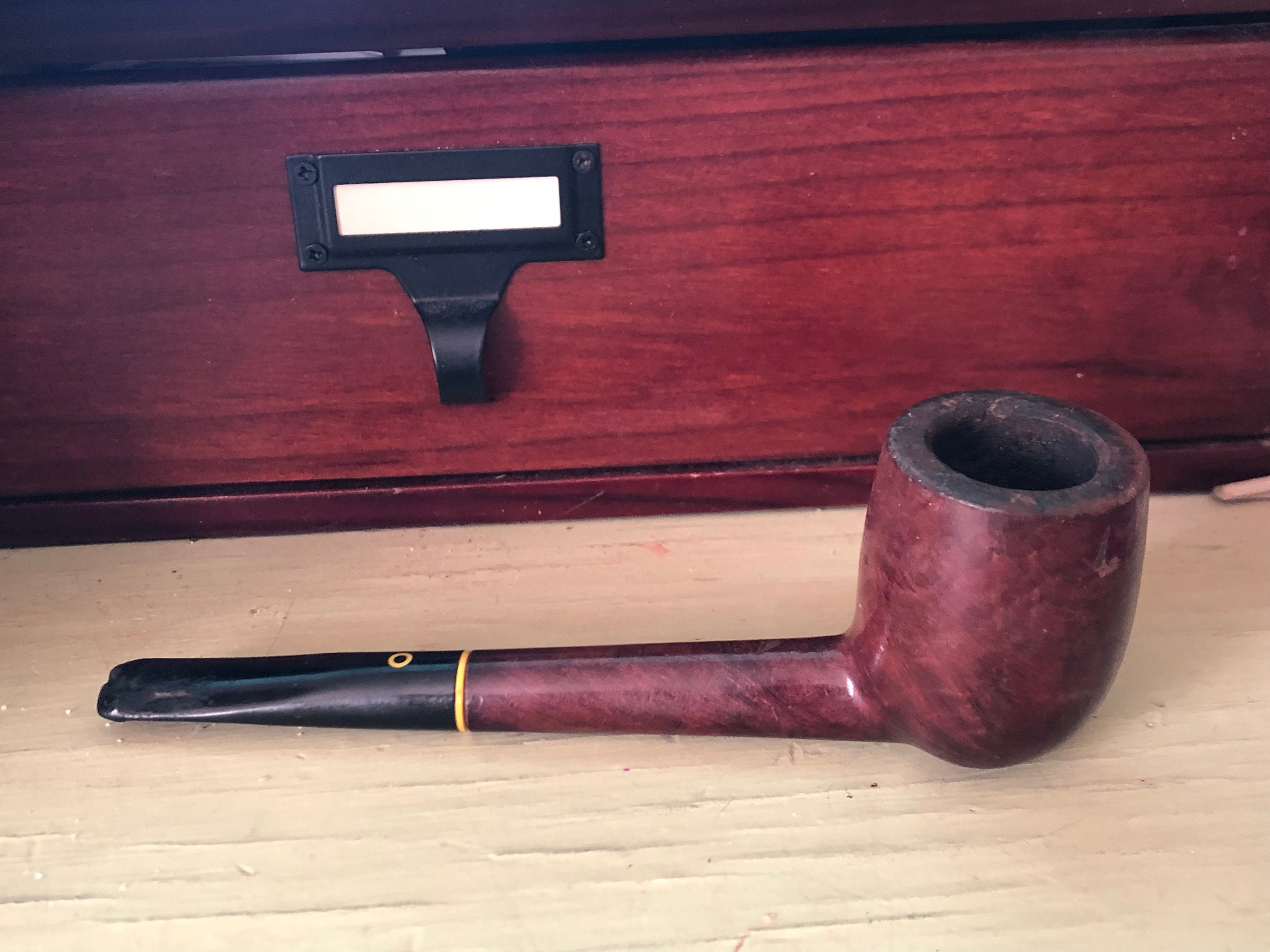 Vintage WWII Era Imperial Yellow Bole Honey Cured Pipe - Etsy