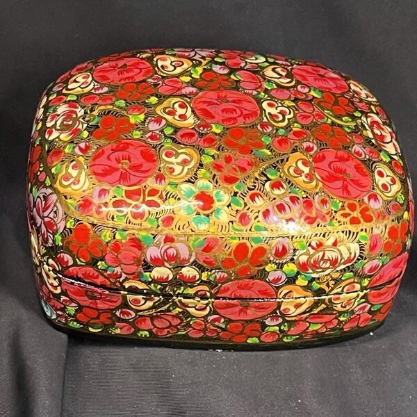 Kashmir Lacquer Box - Etsy