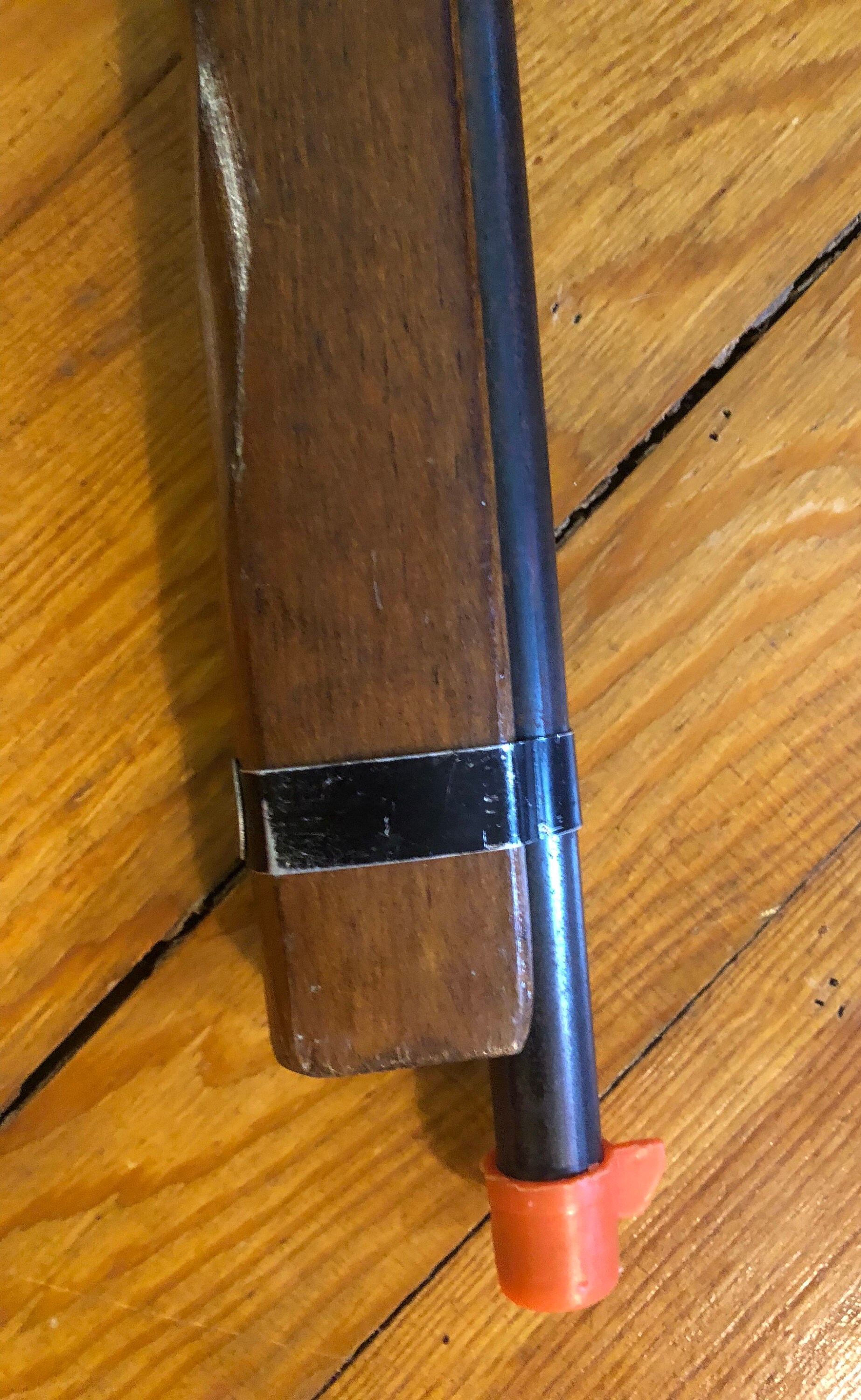 SALE Vintage Black Powder Flintlock Toy Cap Gun With Wooden Stockpistol ...