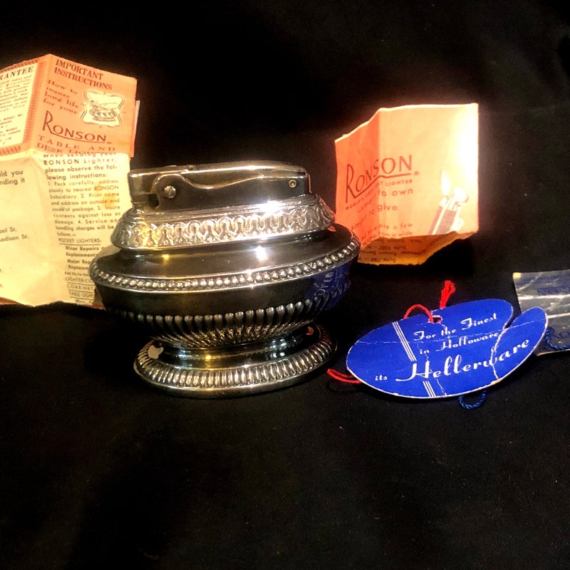 Ronson Table Lighter - Etsy