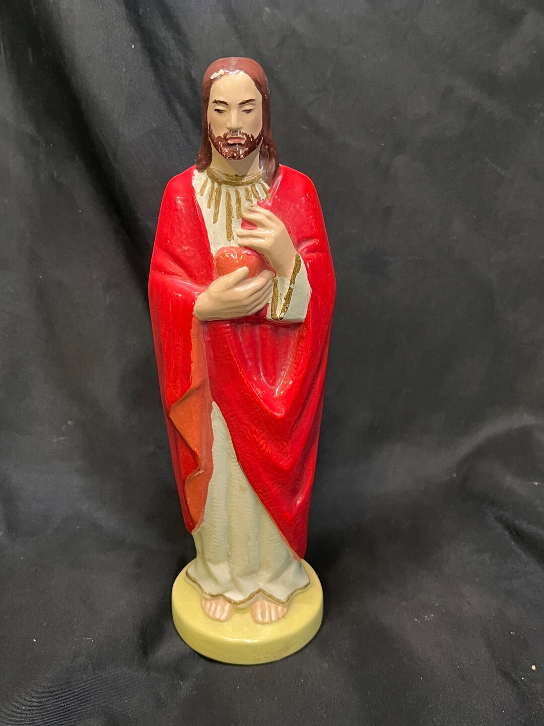 Vintage 1959 PP Corp Ceramic Jesus Statue Figurine 9” - Etsy