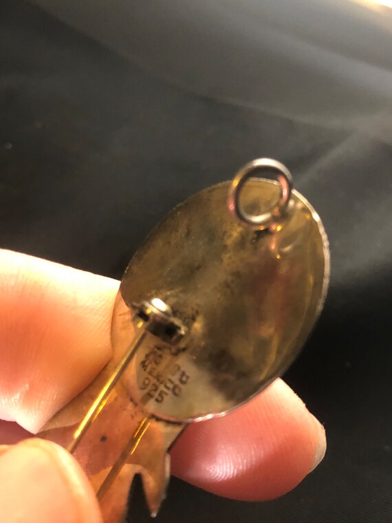 Rare Vintage Native American Signed Sterling Silver 9… - Gem