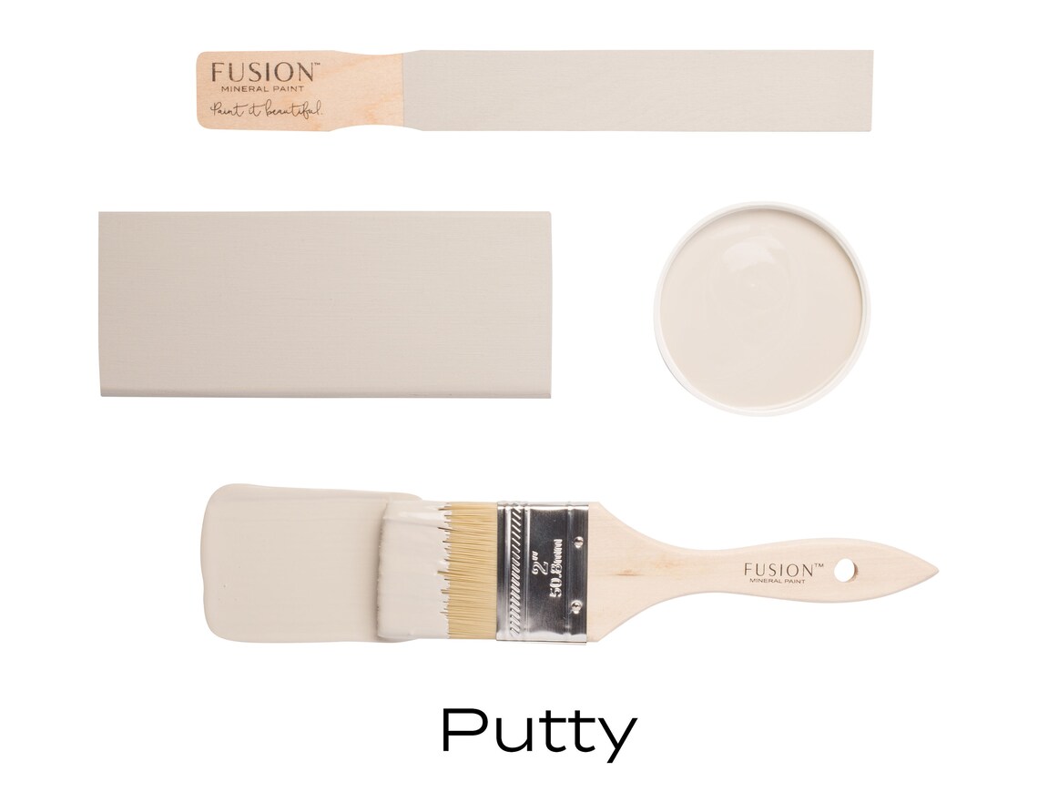 PUTTY - Fusion Mineral Paint - 37 Ml (tester) - Fast Shipping - Etsy