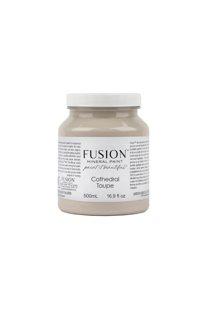 CATHEDRAL TAUPE - Fusion Mineral Paint - 500 Ml (1 Pint) - Fast ...