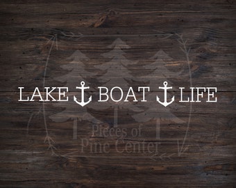 Fishing Life Decal - Etsy