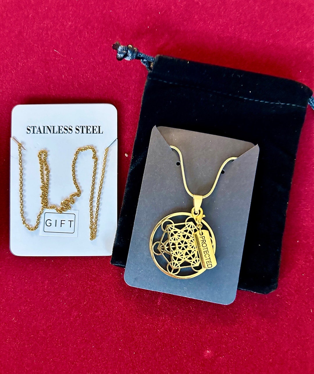 Powerful Angel Protection Metatron Cube Pendant Spiritual - Etsy