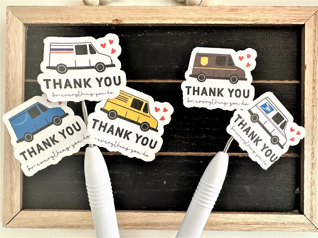 Delivery Driver Stickers, Packaging Stickers, Sheet Stickers, Matte ...