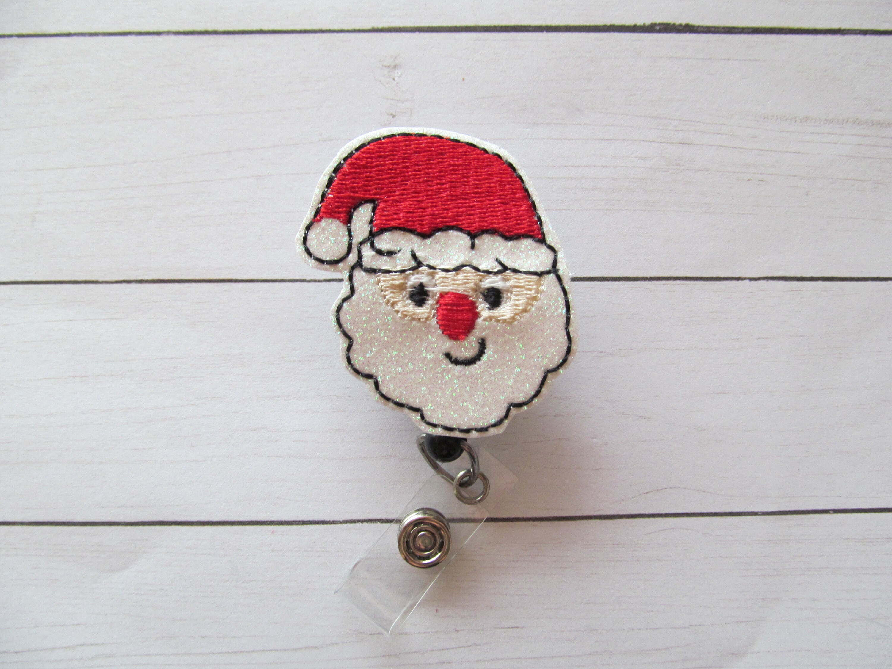 Santa Clause Abzeichen Reel Santa Abzeichen Reel Weihnachten - Etsy.de