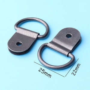 10pcs D Ring Picture Hangers, Small Hanger, Picture Frame Hanger ...
