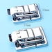 6sets Gold Small Hasps Box Lock Catch Latches Iron Buckle Ruler Clasp ...