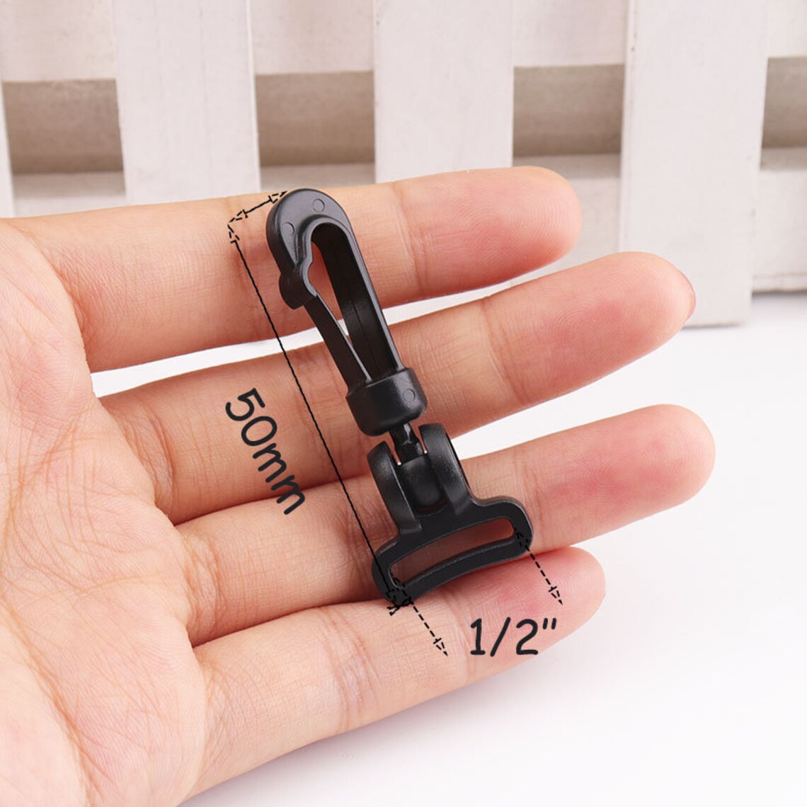 8pcs Rotate Snap Hooks Can Be Move All Around Plastic Snap - Etsy