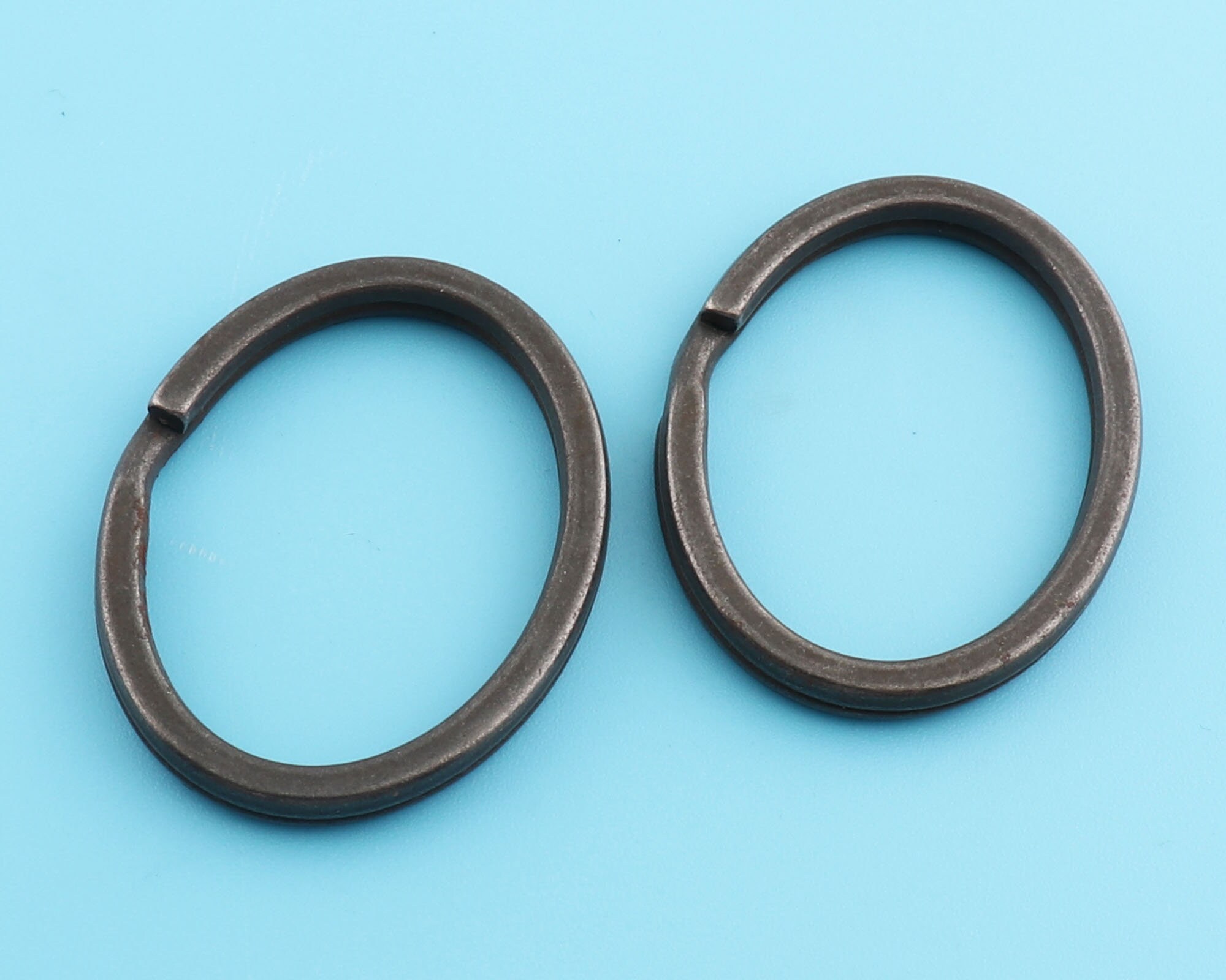 Oval Key Split Rings Key Ring Metal Oval Rings O Ringkey - Etsy