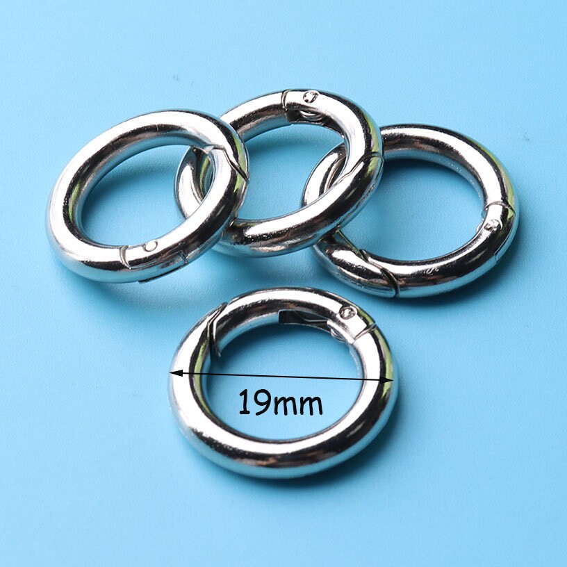 4pcs O-ring With Closure Silver O Rings/ Alloy O Rings/ Silver O Rings ...