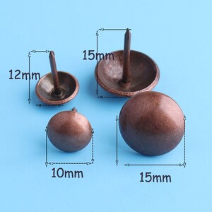 Antique Bronze Box Tacks Box Making Tacks Screw Nails Upholstery Tacks ...