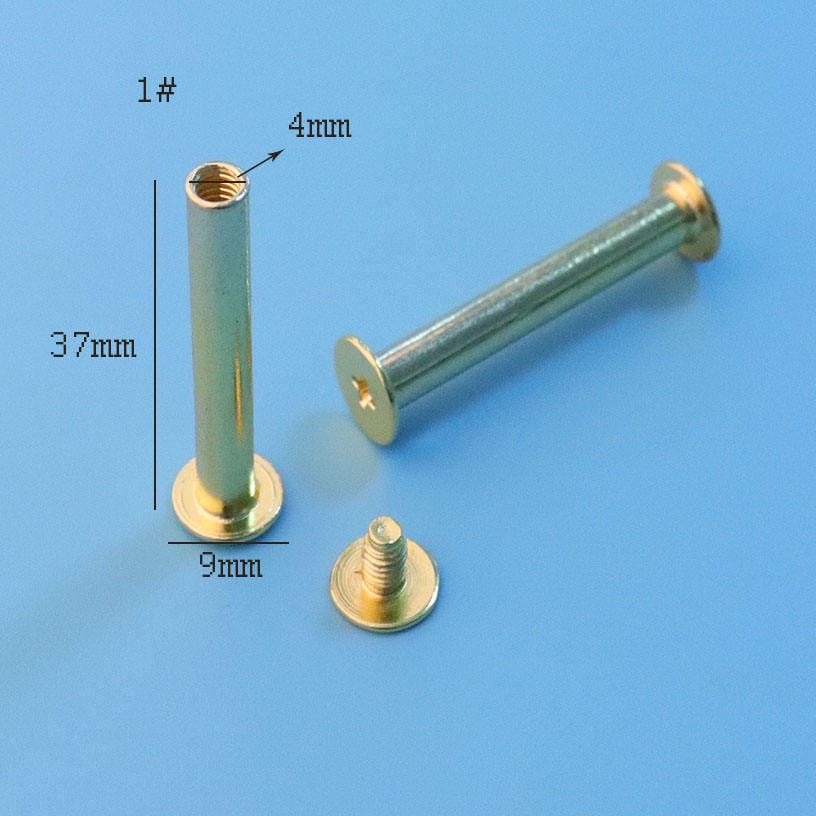 6sets Solid Rivets Nut Chicago Binding Screws, Fastening Screws, Post ...