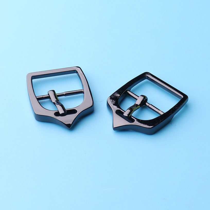 2pcs Metal Slide Buckle Special Shape High Quallity Strap Keeper ...