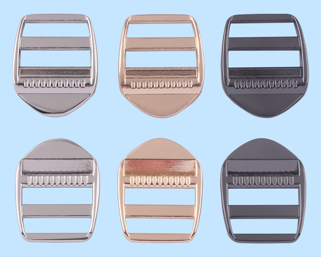 20mm Gunmetal Ladder Tension Lock Slider Adjustable Buckle Webbing ...