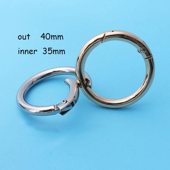 4pcs 1'5/8inch O-ring Gate Spring O-ring Round Push Snap | Etsy