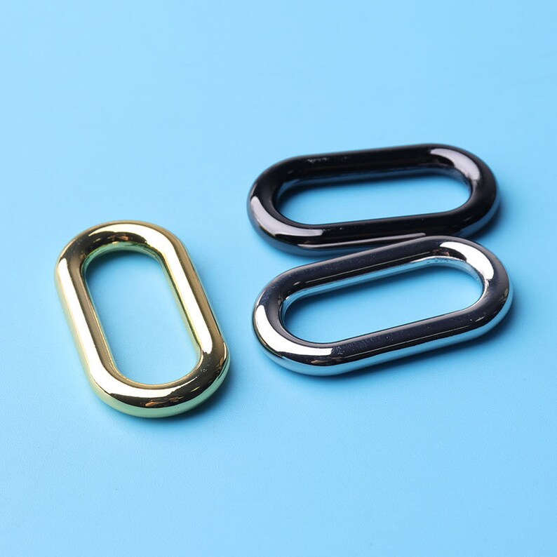 4pcs Oval Ring, Finish O Shape Rings, for 7/8inch 0 Rings, Small Oval ...