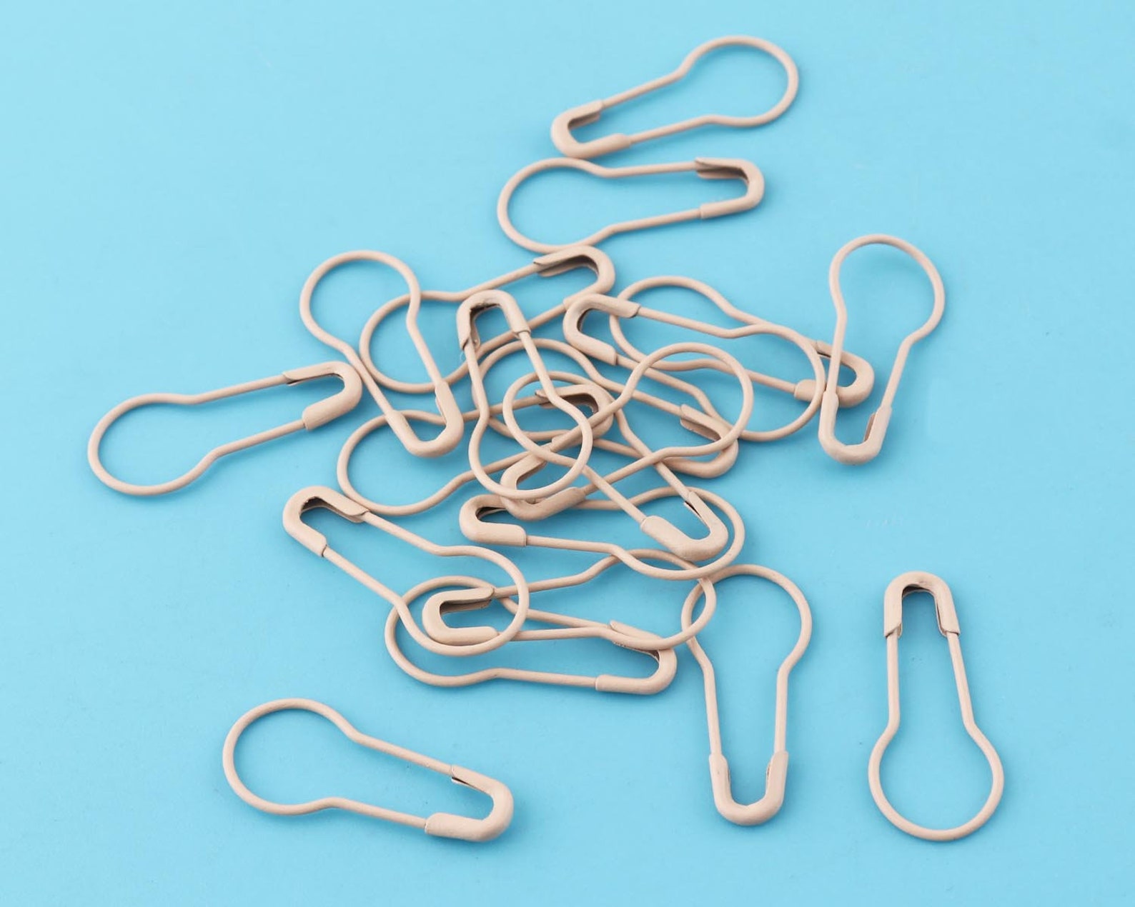 200pcs Light Pink Color Safety Pin,metal Safety Pin,colorful Pins,22 Mm ...