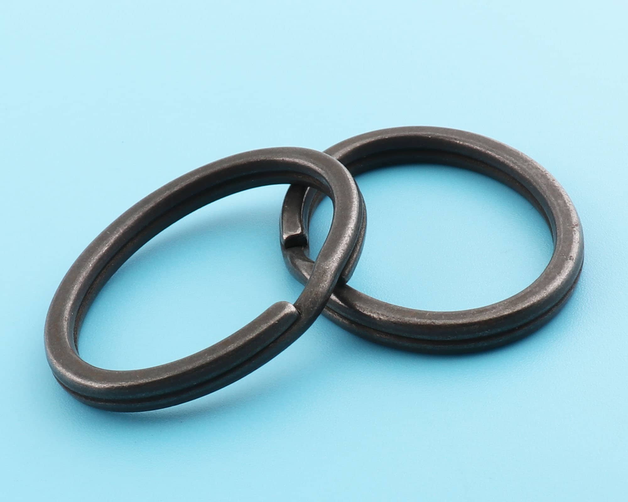 Oval Key Split Rings Key Ring Metal Oval Rings O Ringkey - Etsy