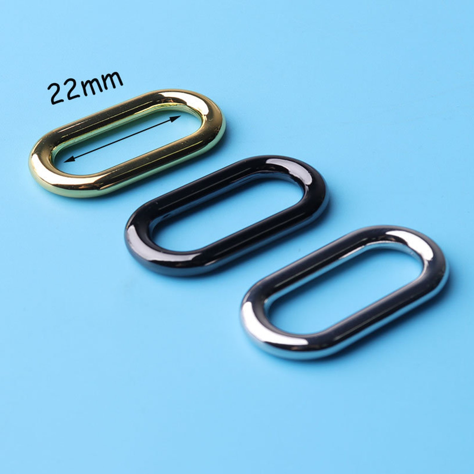 4pcs Oval Ring, Finish O Shape Rings, for 7/8inch 0 Rings, Small Oval ...