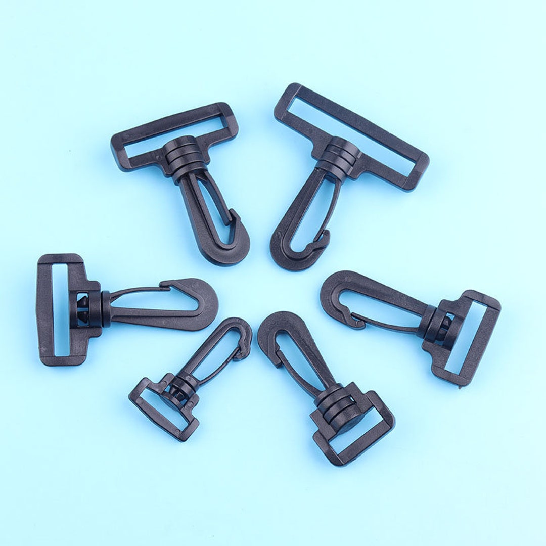 4pcs Plastic Snap for Webbing Tilt Hook Clips Plastic Snap Hooks for ...