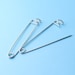4pcs Large Safety Pin Giant Jumbo Horse Blanket Pins Special Stainless ...
