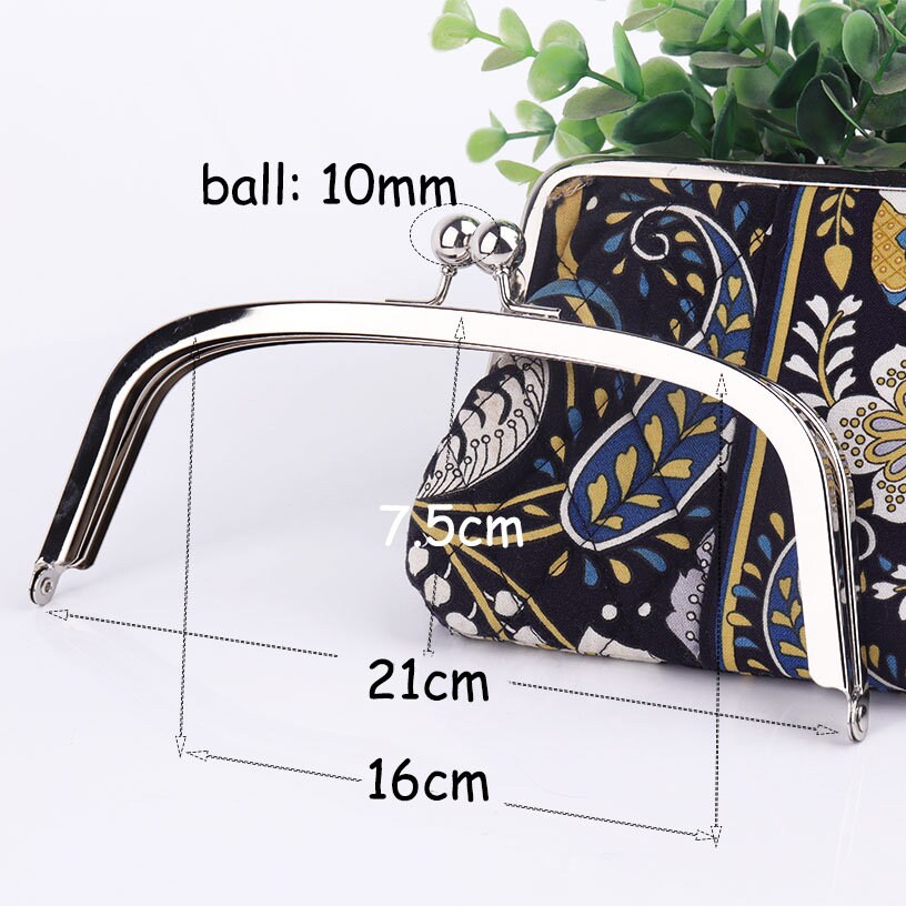 Frame Bag Frame Handbag 21*7.5cm Frame Double Ball Cap Push Gate Hadbag ...