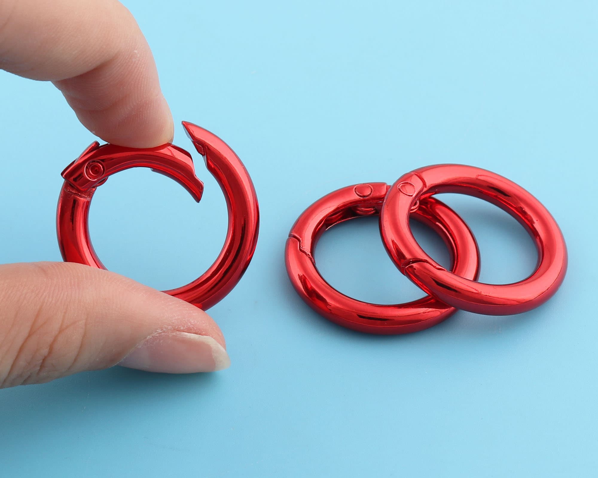 Spring Gate Ring O Ring,round Gate Ring With Red Color,out Diametel ...