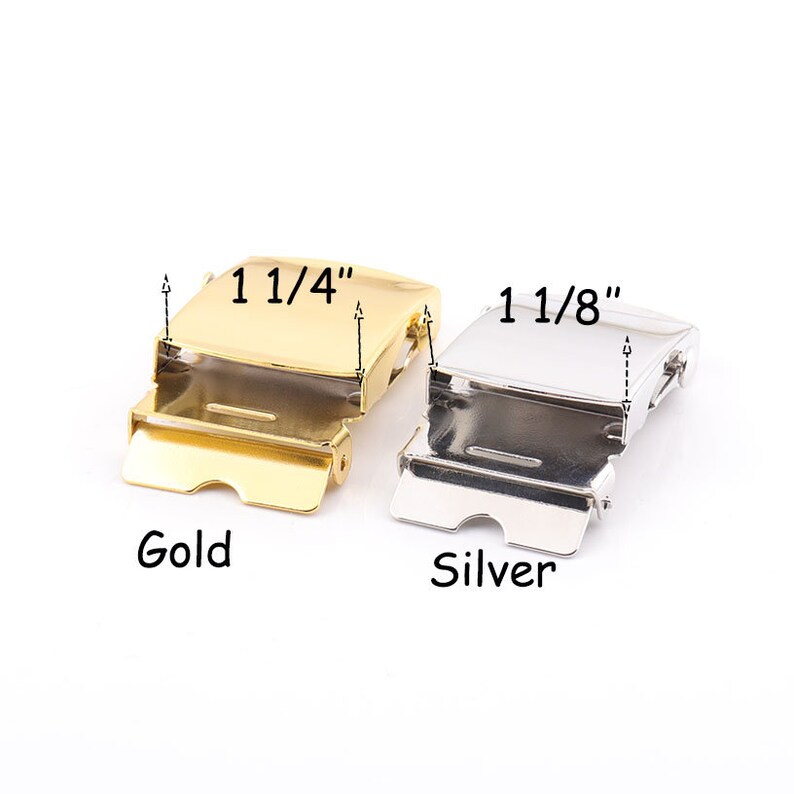 2pcs Gold / Silver Belt Buckle Buckle Adjuster Buckle Diy Belt - Etsy