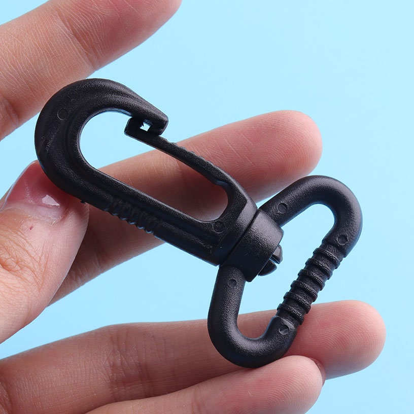 4pcs Plastic Key Chain Holders Clasps Plastic Clip Snap Hook Plastic ...