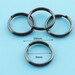 Key Ring Key Split Rings,metal O Rings Key Chain Connector With Gun ...