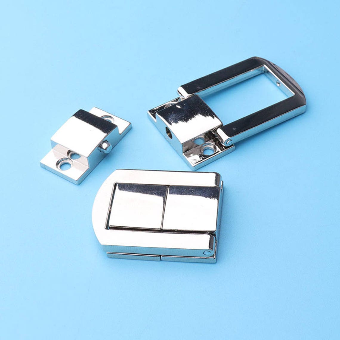 2pcs 3/4inch Box Lock Latch Lock Nickel Clutch Lock / Latch/ - Etsy