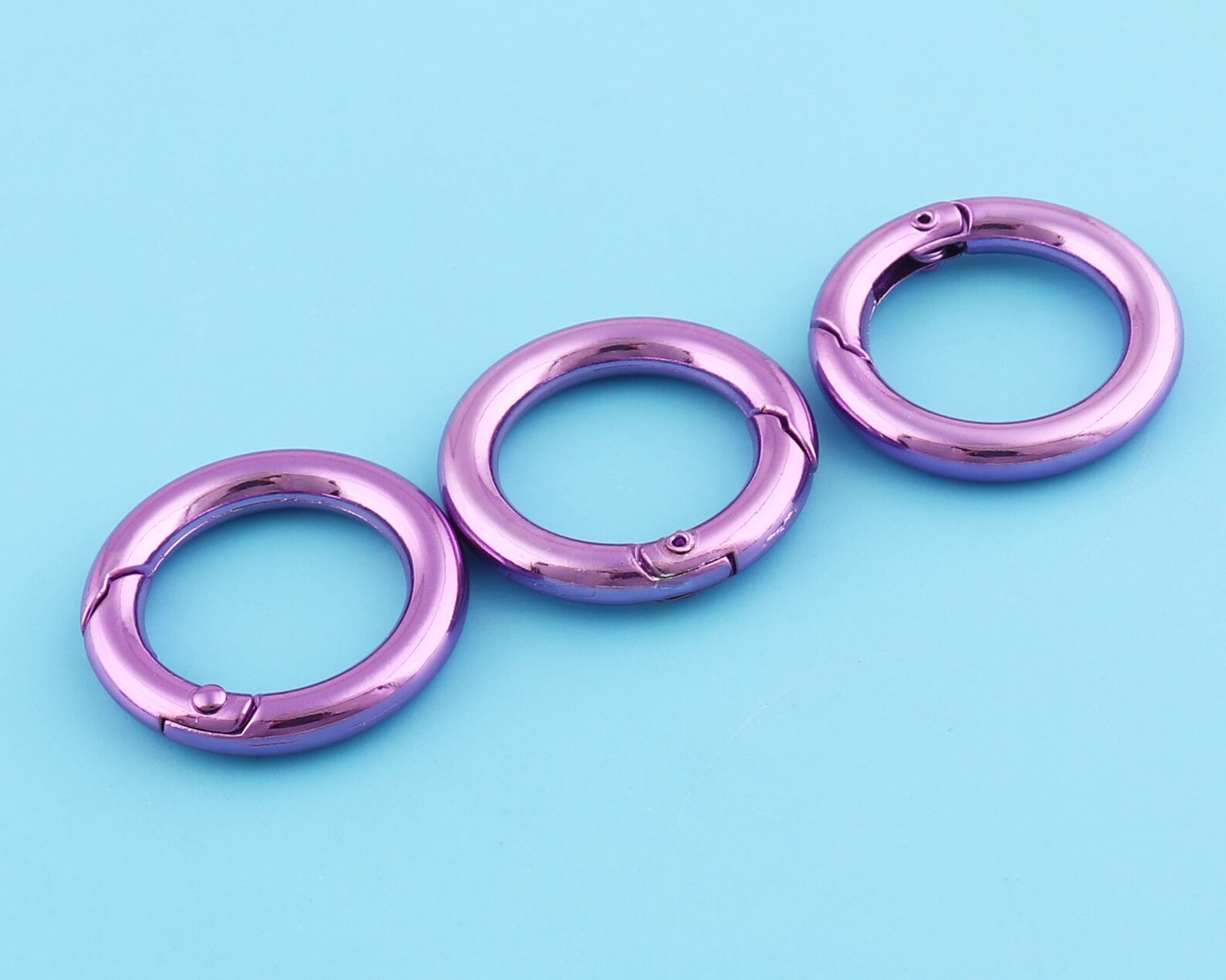 Spring Gate Ring O Ring,round Gate Ring With Purple Color,out Diametel ...