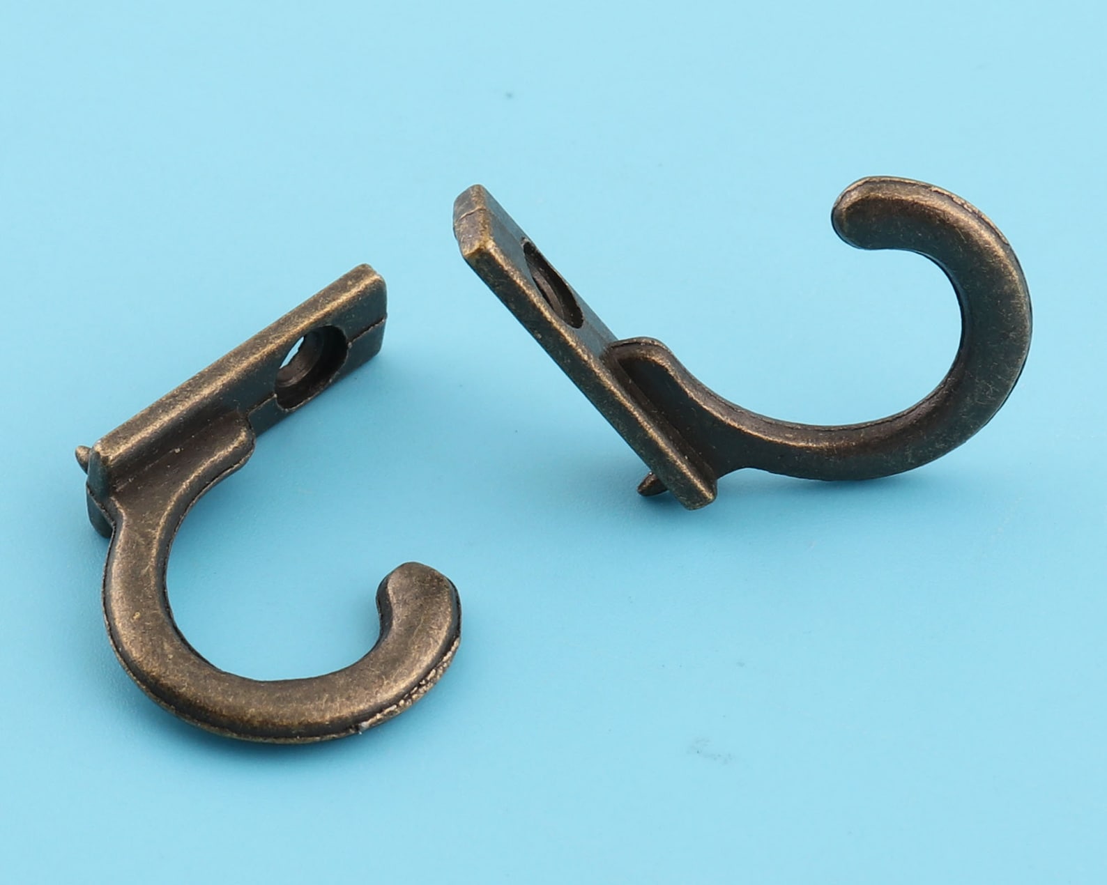 Small Iron Hooks Key Hooks, Bronze Metal Hooks Wall Hooks,2021mm Towel ...