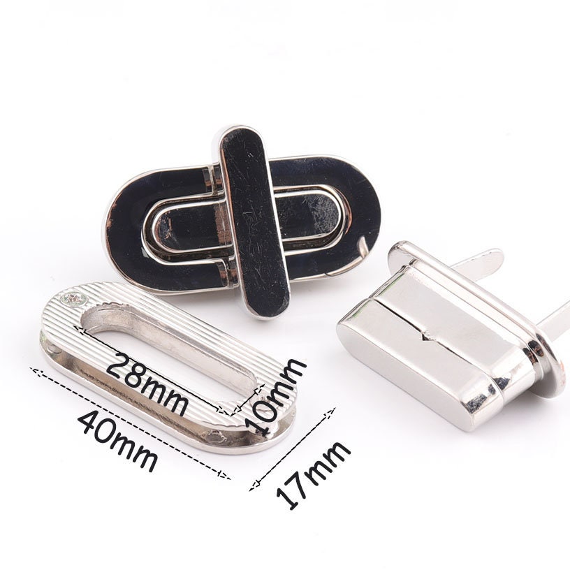 2pcs Metal Twist Bag Lock Flap Purse Bag Lock. Bag Lock - Etsy