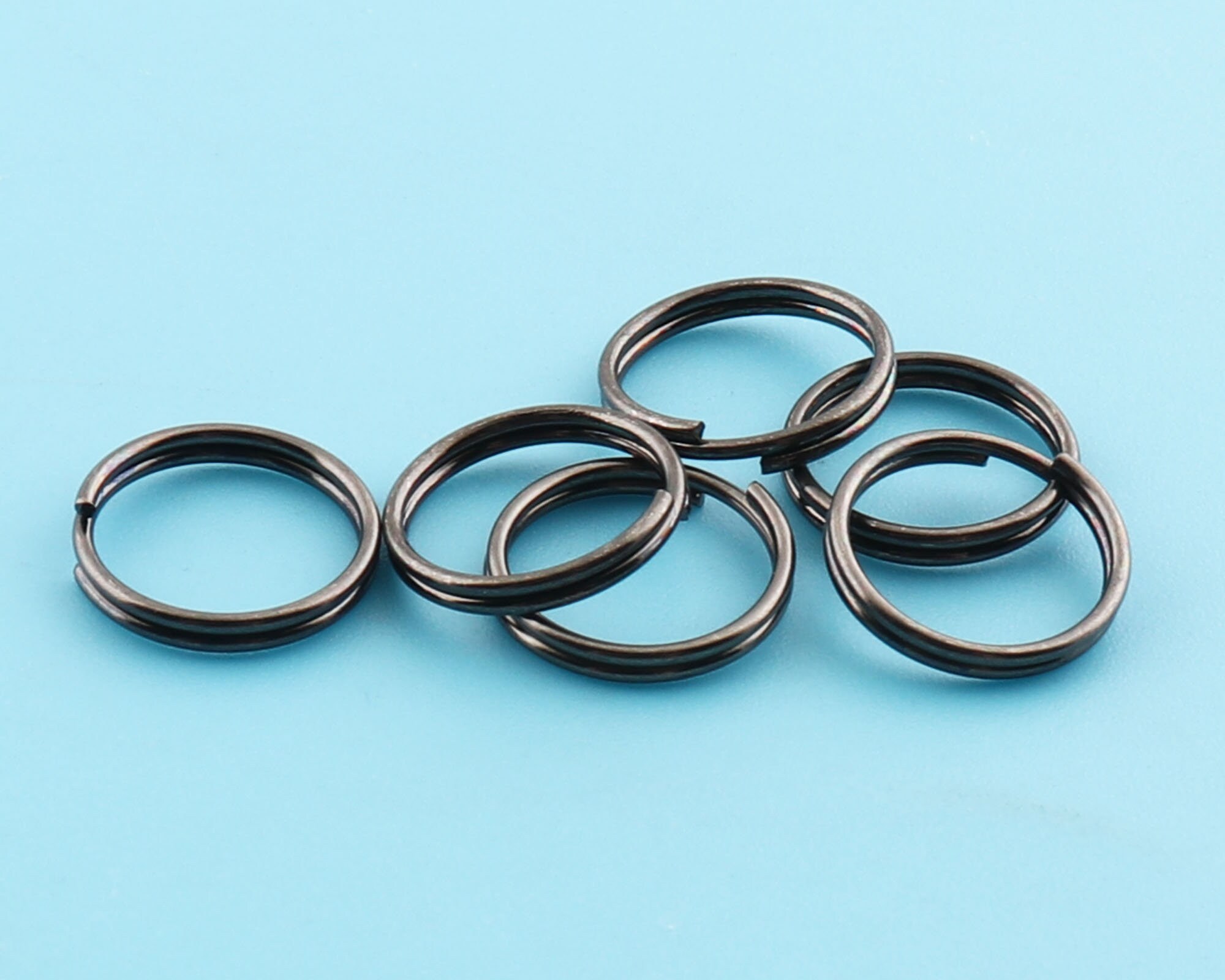 Key Ring Key Split Rings,metal O Rings Key Chain Connector With Gun ...