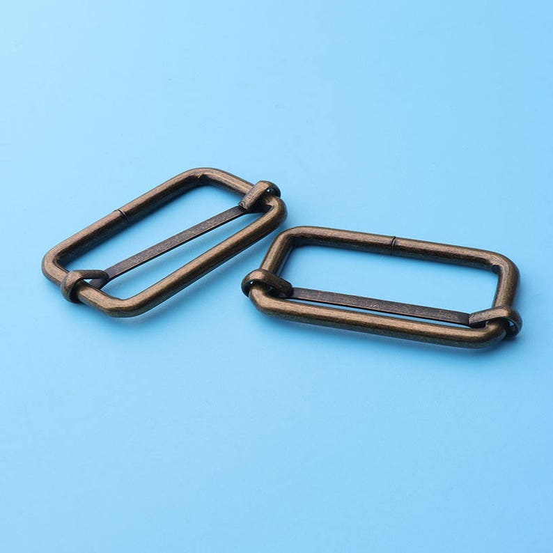 Bronze Slide 2pcs Center Bar Slide Antique Brass Bronze Purse - Etsy