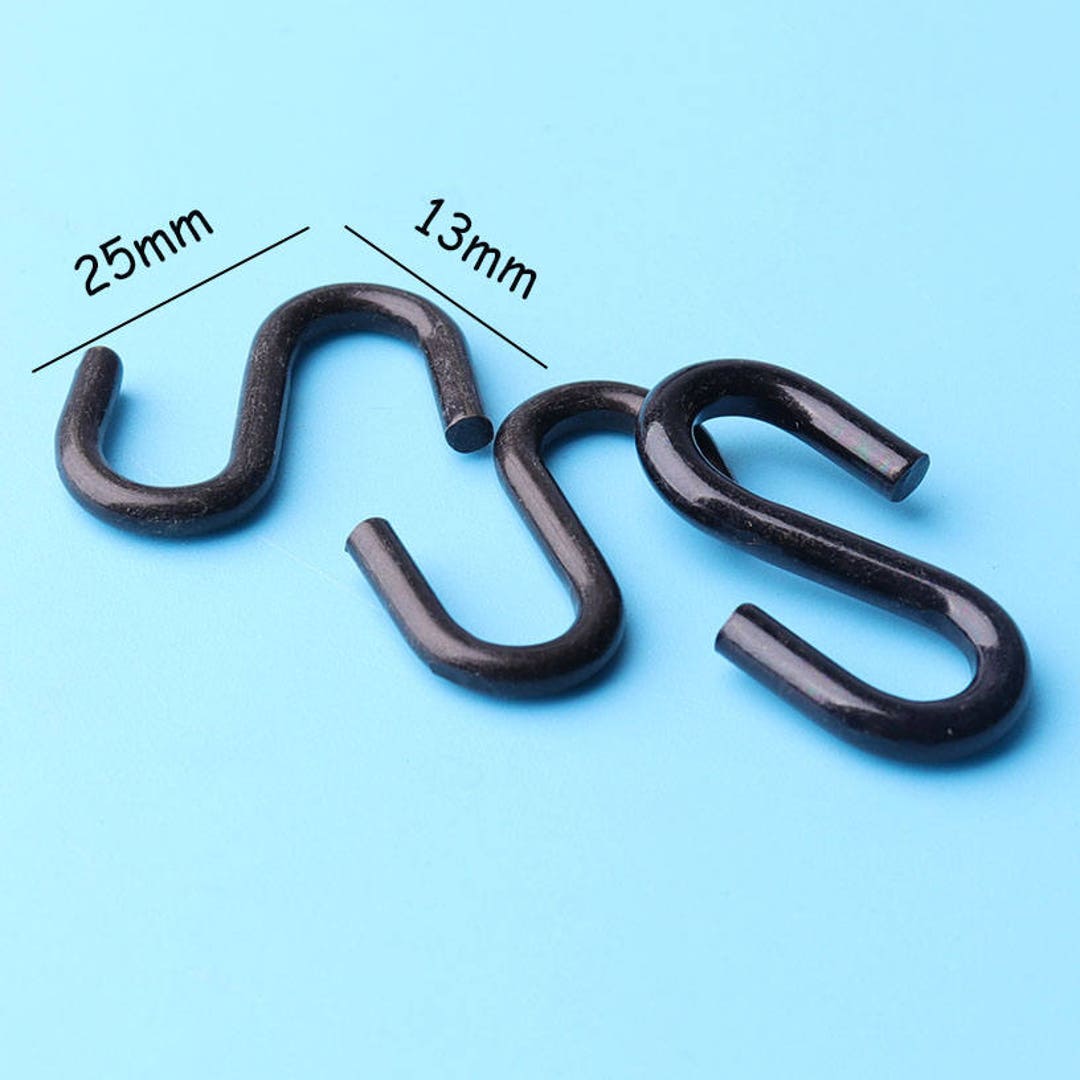 10pcs SOLID "s" Hooks Sterling Silver Bali Beads - S Lock - Metal Lock ...