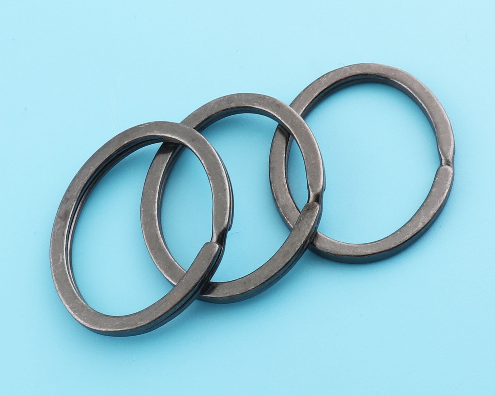 Oval Key Split Rings Metal Oval Rings Key Ring O Ringkey - Etsy